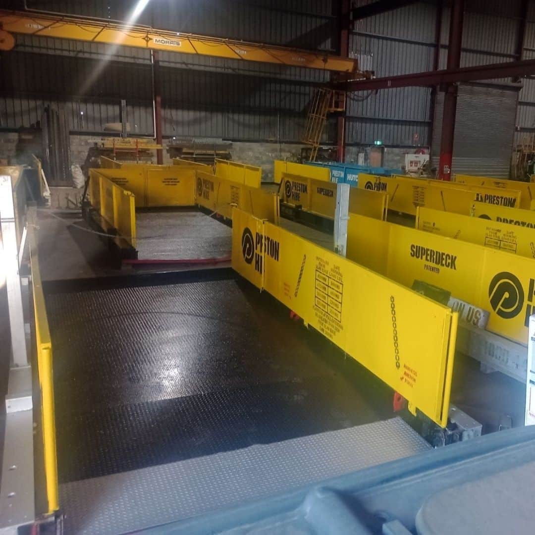 How Does Preston Hire Prepare a SuperDeck® for Hire? - Preston Hire